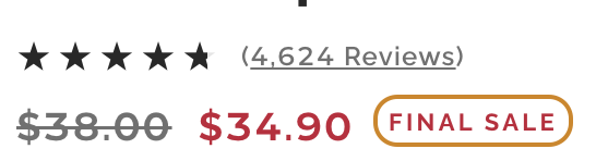 What does it mean when an item is “Final Sale”? – Help Center Home